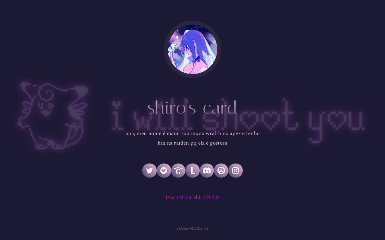 shiro's cardd